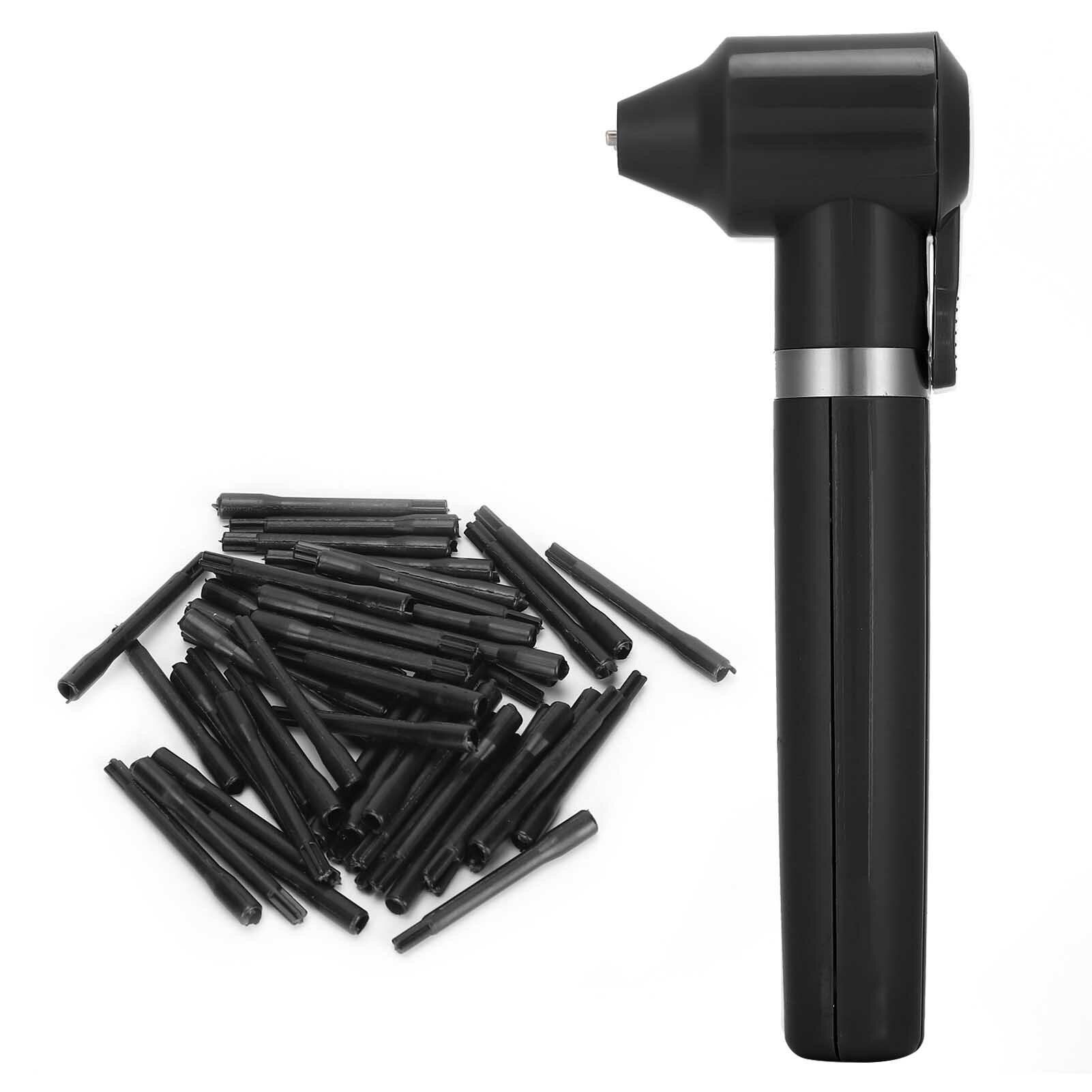 Электрическая машинка для смешивания татуировочных красок с 50 палочками для смешивания, инструмент для смешивания пигментов для татуировок, аксессуары Easy Blend, чёрный цвет