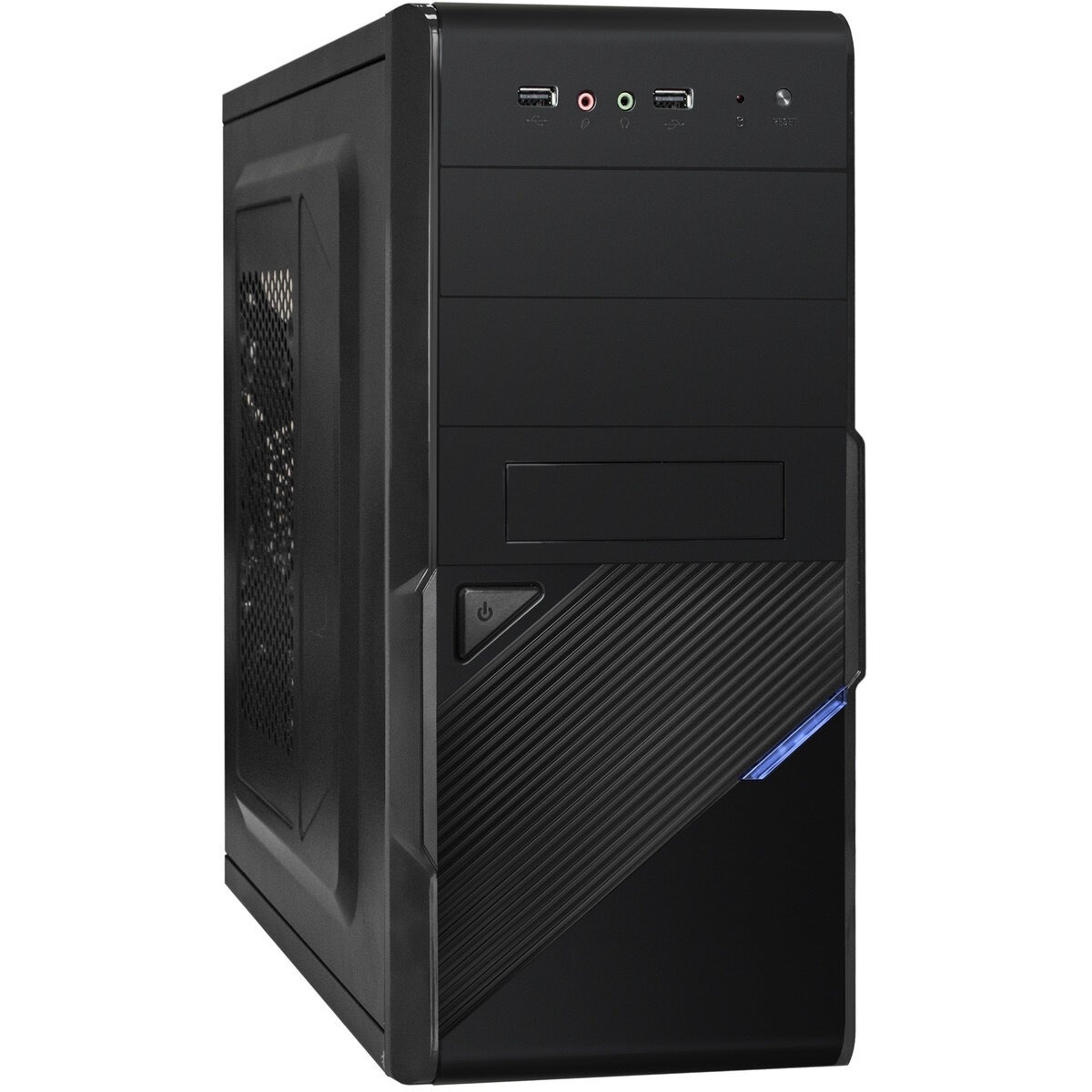 Корпус для компьютера Exegate BA-201 (EX284021RUS) Minitower, черный