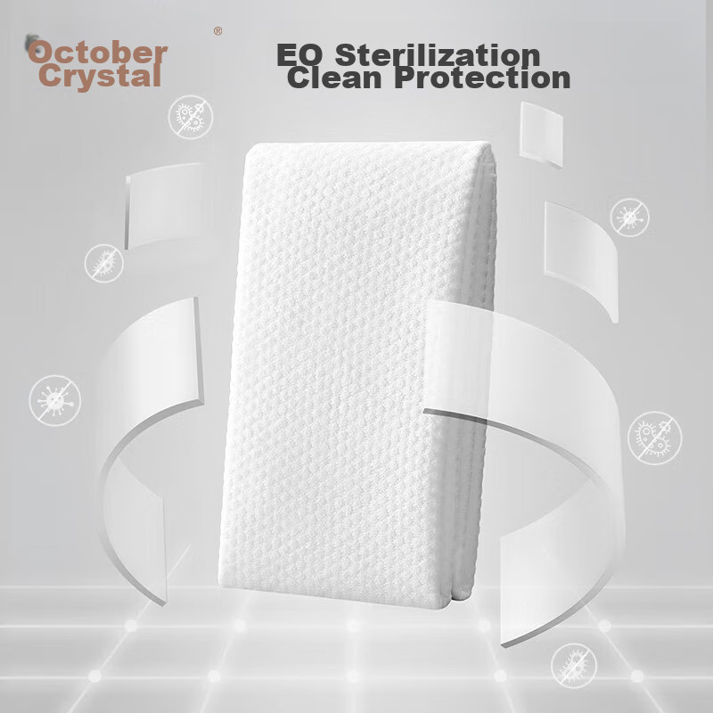 October Crystal Disposable Towels, Portable, Soft, for Both Dry And Wet Use, Home Pearl Pattern, Travel Towels, 3-Pack, 1 Package, 30*60cm