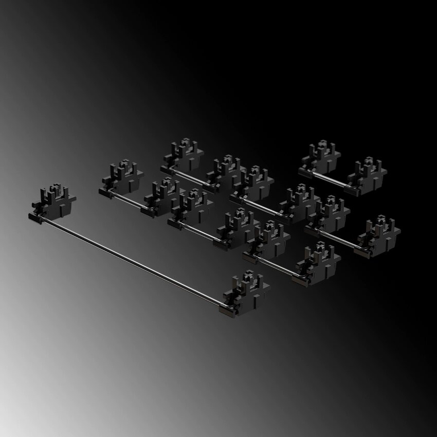 Механическая клавиатура Conceptionist с индивидуальной стальной конструкцией, адаптивной осью для сателлитов, без