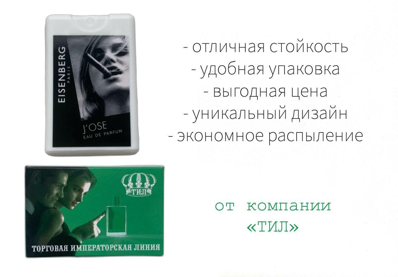 Парфюм "ТИЛ" по мотивам "J'ose Eisenberg" 25 мл.