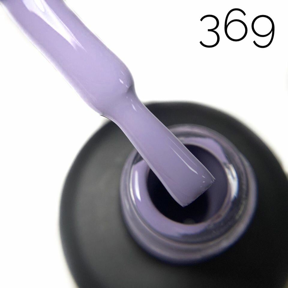Sova De Luxe Гель-лак лиловый, оттенок 369, глянцевый, 15мл.