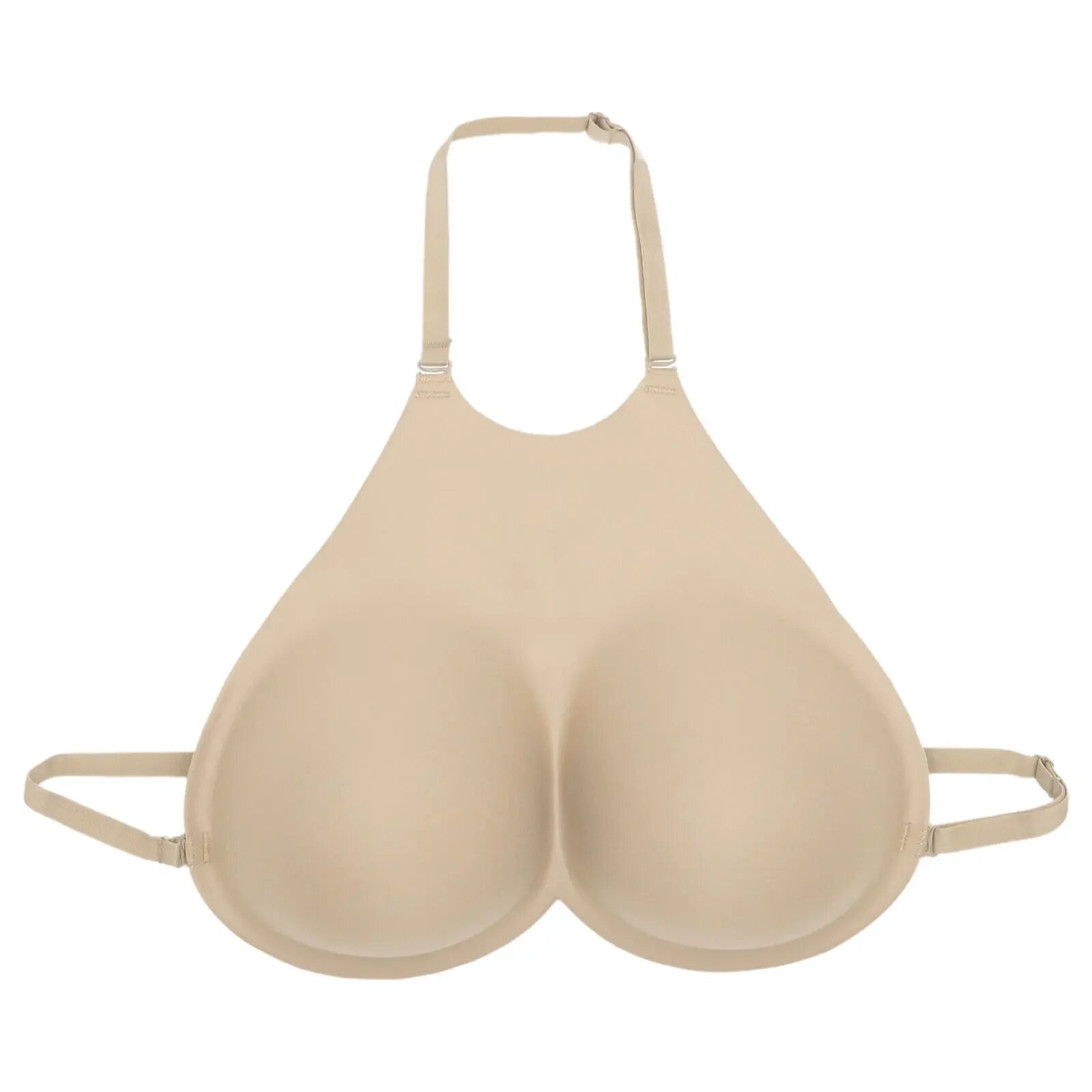 Бюст с искусственными грудями, цвет Type A Light Nude