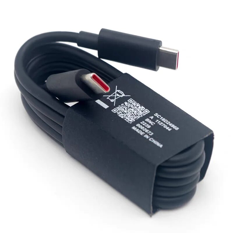 6A Оригинальный кабель для Motorola 100 см Usb C To Type C 68 Вт 125 Вт Шнур для быстрой зарядки Pd для Moto Edge 60 50 Pro Razr 60 50 Ultra