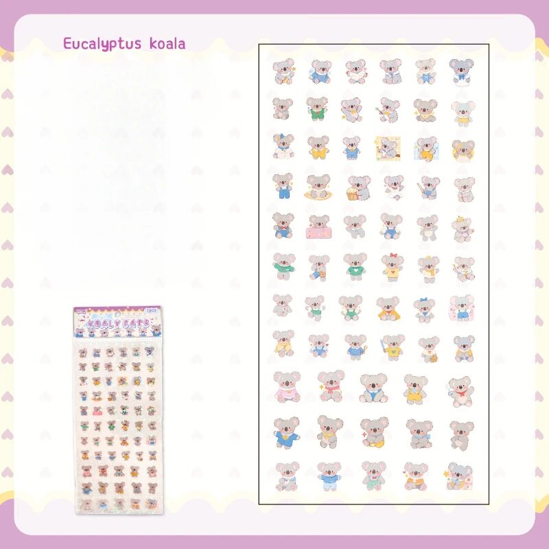 Лазерные наклейки Happy Friends