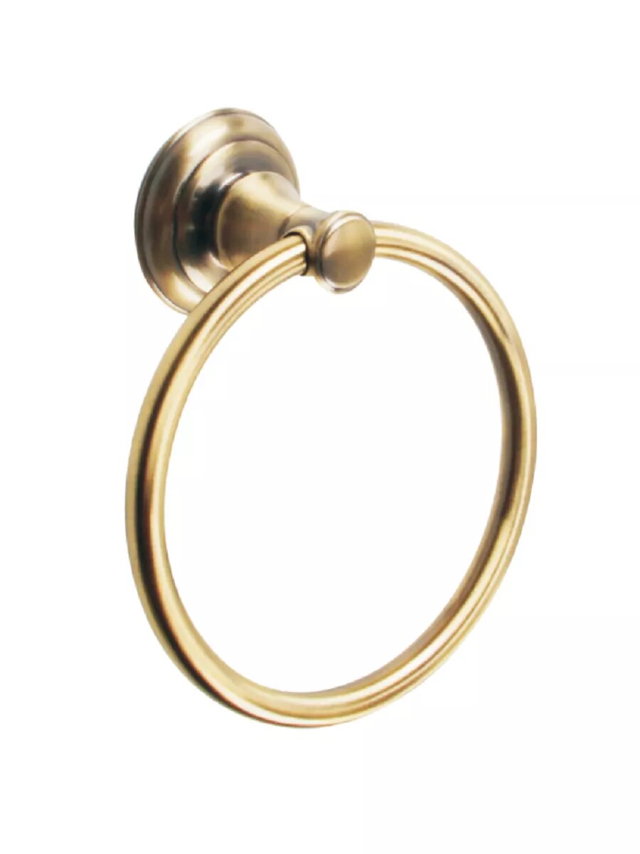 Держатель для полотенца кольцо OUTE бронза