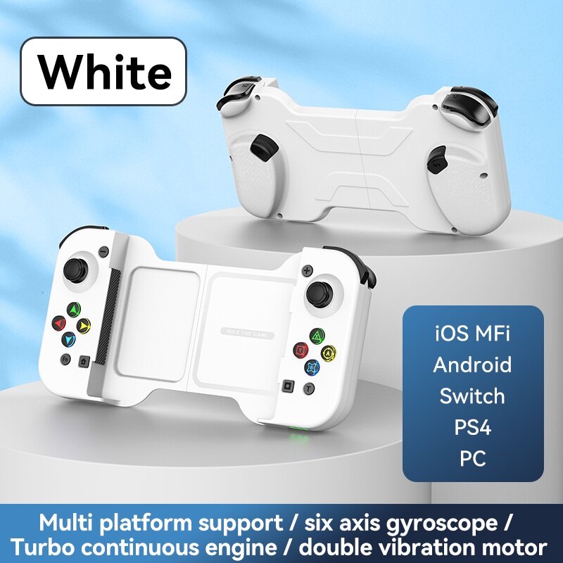 Bluetooth Gamepad для iOS Android PC Джойстик Мобильный телефон Игровой контроллер Joy Con для NS Switch