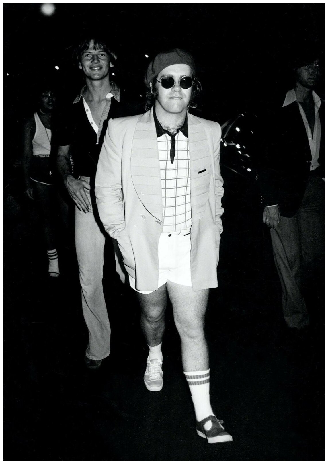 Постер / Плакат / Картина Элтон Джон - Студия 54 40х50 см в подарочном тубусе