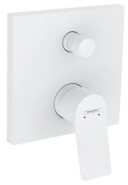 Смеситель для ванны (внешняя монтажная часть), белый матовый, Hansgrohe Vivenis 75415700