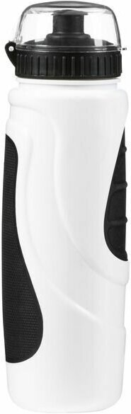 Велофляга STG DC-BT-55 700мл защитной крышкой черный с белым