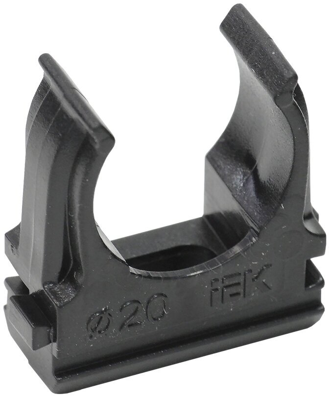 Держатель с защёлкой CF20 черный IEK CTA10D-CF20-K02-100