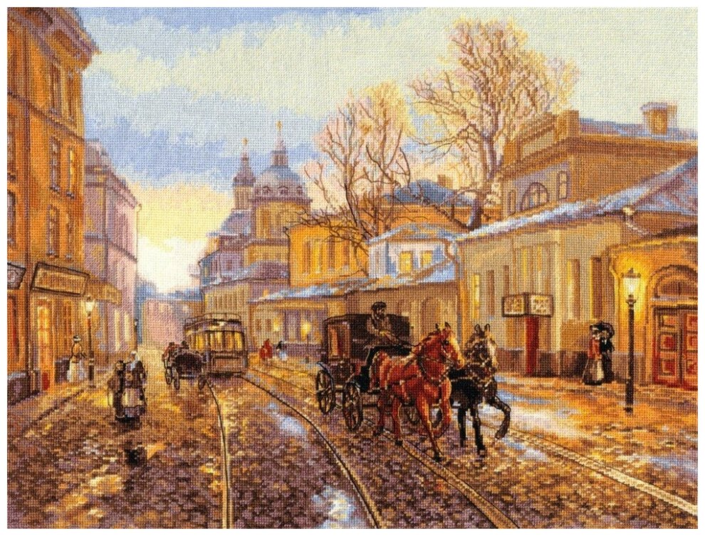 Набор для вышивания Алиса #3-18 Покровка, Счетный крест, 45 x 34 см