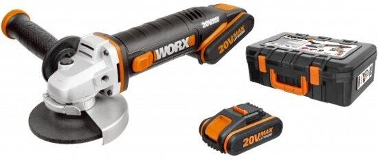 Шлифмашина угловая аккумуляторная Worx WX800