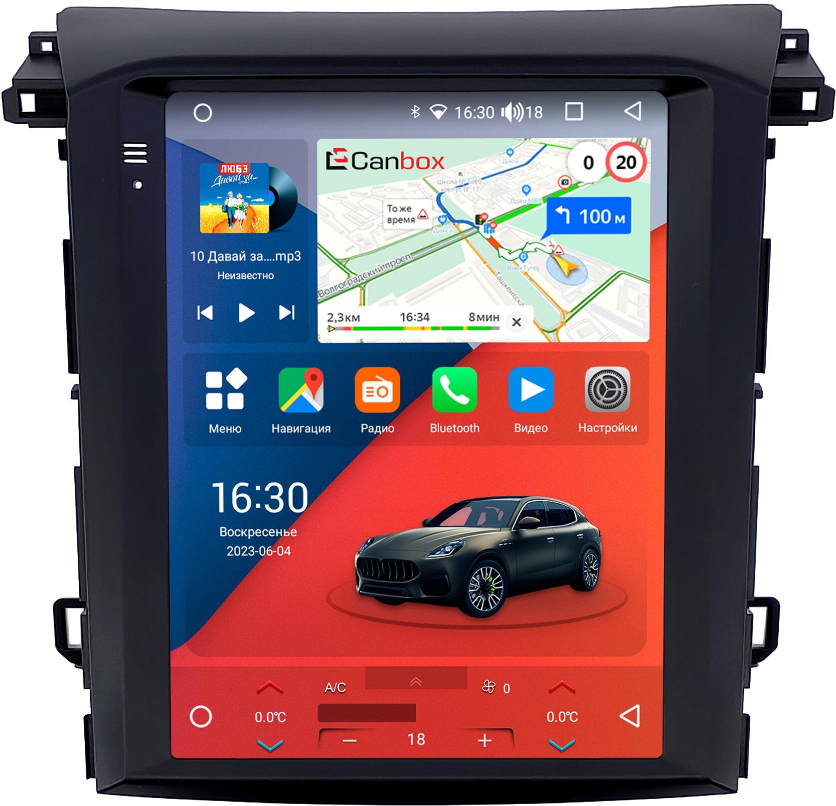 Штатная магнитола Subaru XV 2, Forester 5, Impreza 5, Crosstrek 2 2016-2024 Canbox H-Line (Tesla) 9.7" 6/128 5627-1312-108 Android 10 (4G-SIM, DSP, QL