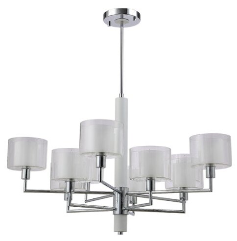 Люстра на штанге Crystal Lux MAESTRO SP-PL5+5 CHROME