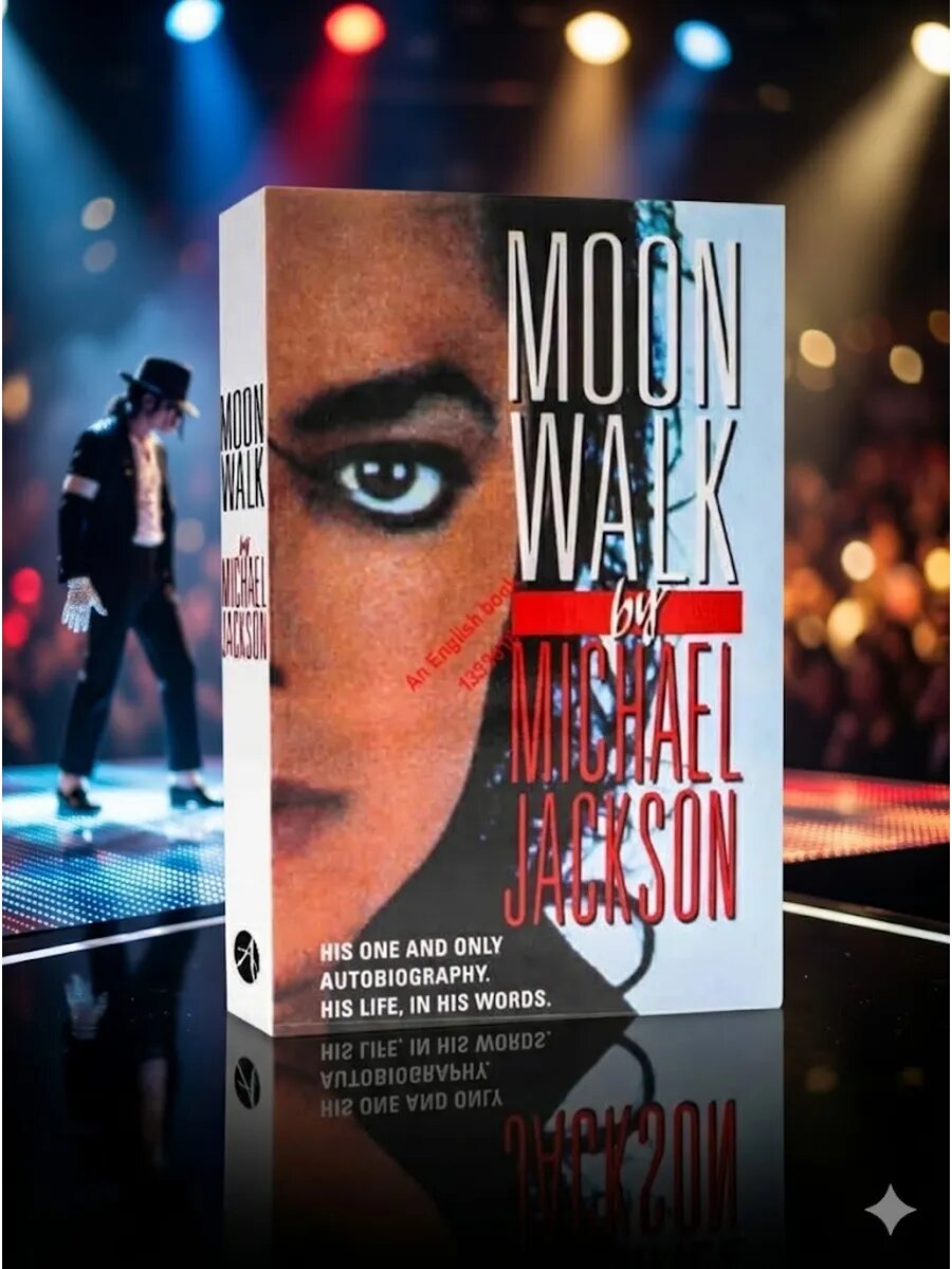Книга Лунная походка Майкл Джексон автобиография Moonwalk