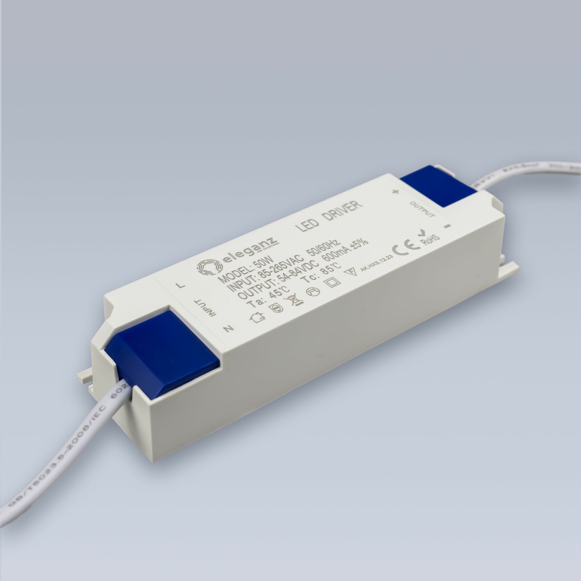 Драйвер для светодиодной рамочной панели 50w Eleganz IP33, 1 шт.