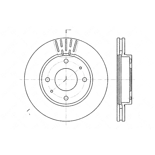 STELLOX 6020-3411V-SX (23-0787 / 230787 / 51712-38100) диск тормозной передний\ lantra / Sonata (Соната) (Комплект 2 штуки)