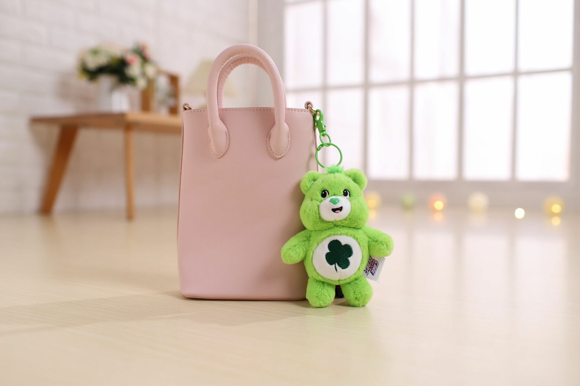 Оригинальный плюшевый кулон Care Bears, мягкая игрушка-украшение, подарок на день рождения для детей, в стиле