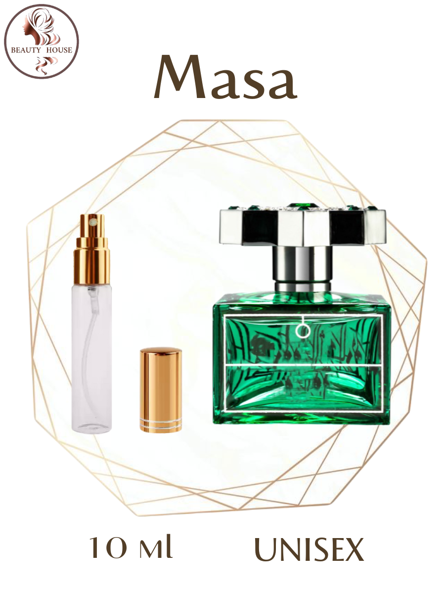Духи парфюм Masa спрей 10 мл унисекс, древесные, цитрусовые ноты