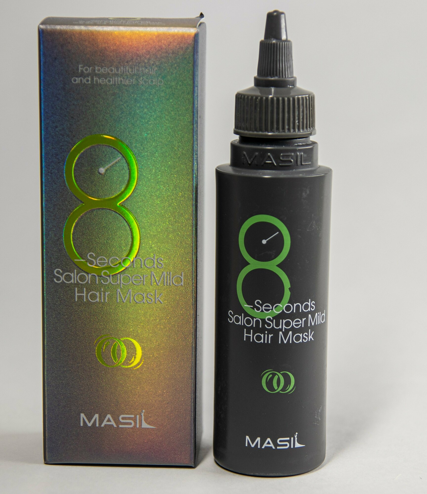 Masil Восстанавливающая маска для ослабленных волос 8 Seconds Salon Super Mild Hair Mask, 100 мл, бутылка
