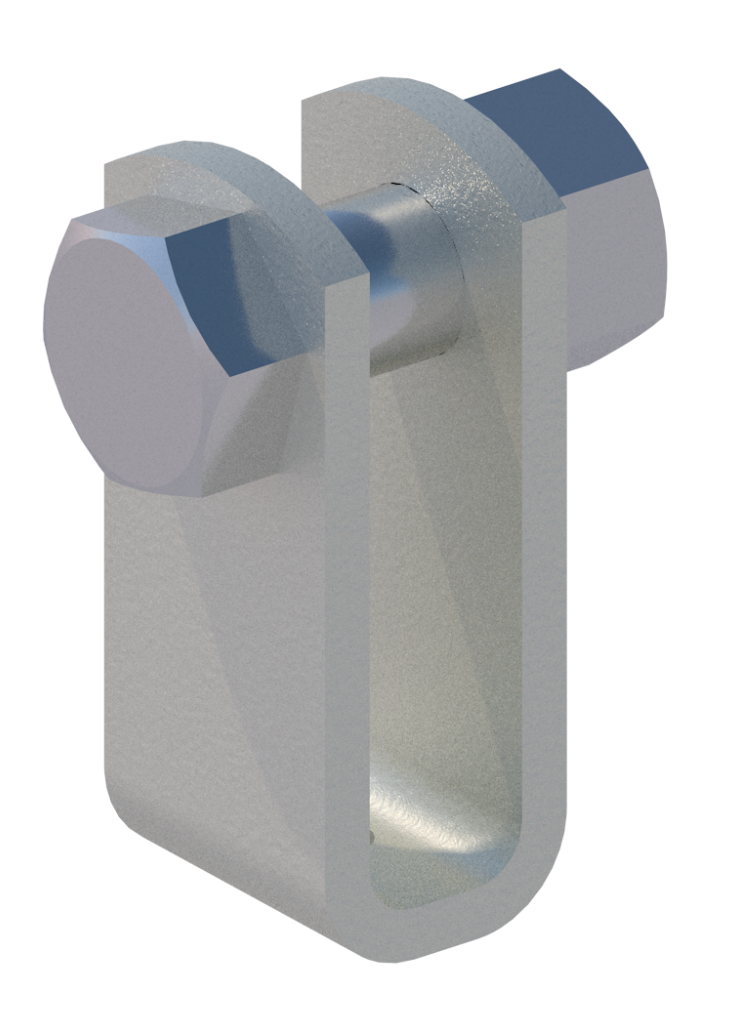 Анкер соэми К675М У3 для натяжения тросов стальной, 65х75мм, 1шт. / крепеж