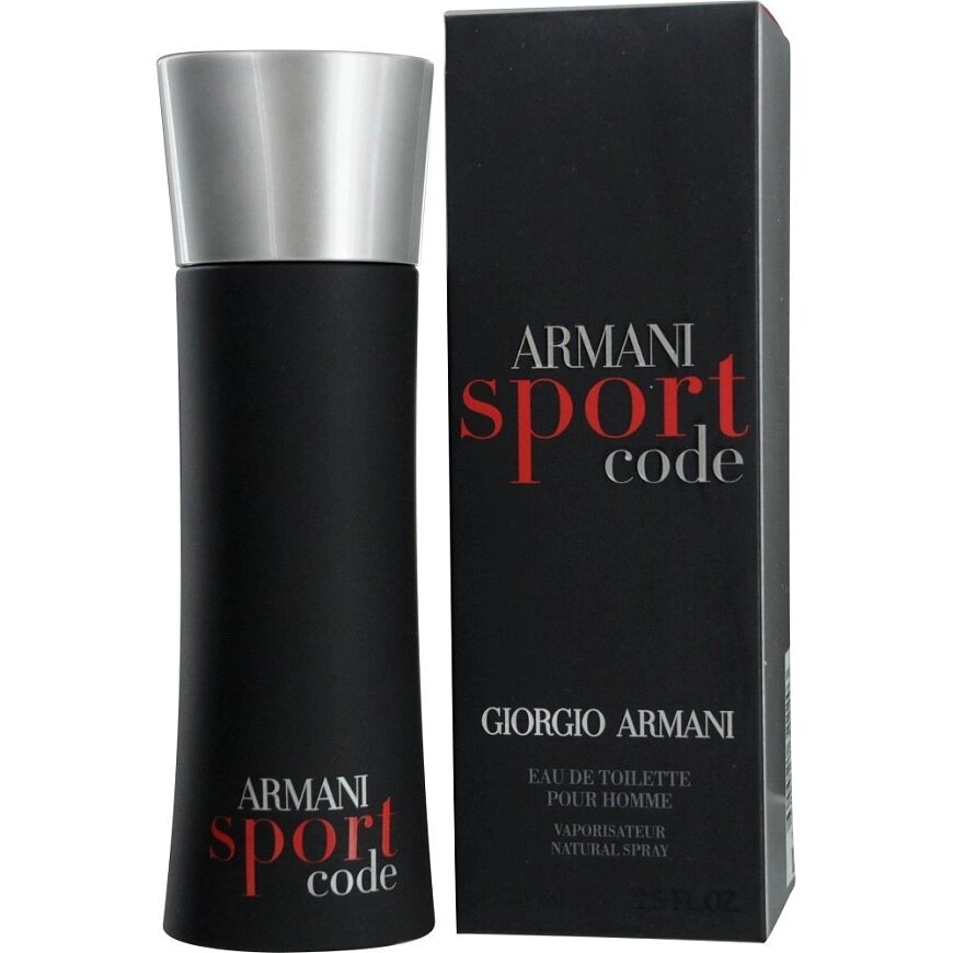 Armani Code SPORT pour homme 75 мл, туалетная вода Мужская