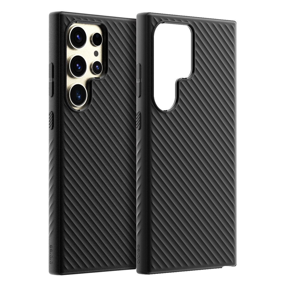 Чехол защитный на Samsung Galaxy S24 Ultra Araree Airdome, черный