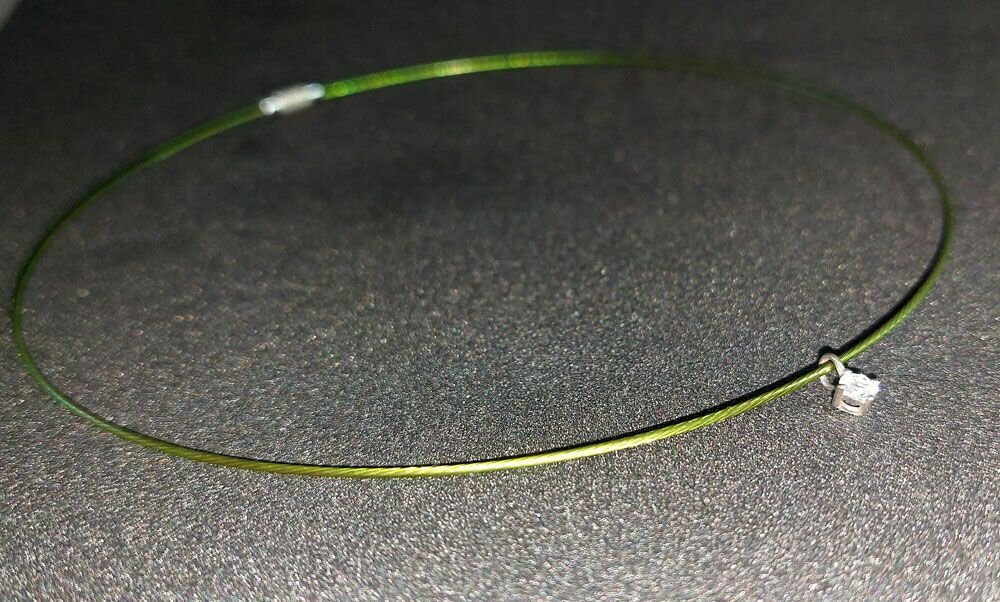 Чокер, фианит, искусственный камень