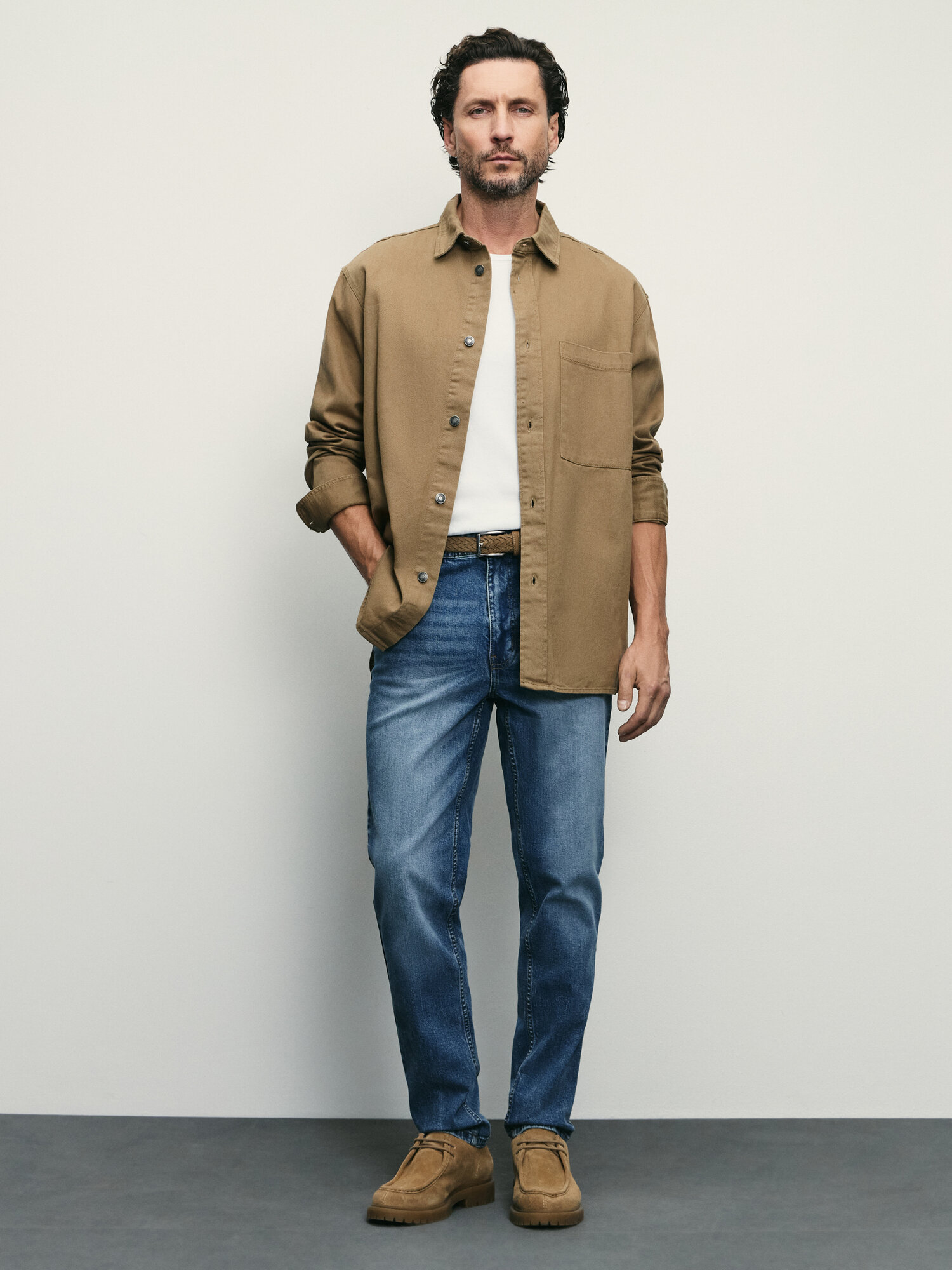 Джинсы зауженные Man slim 