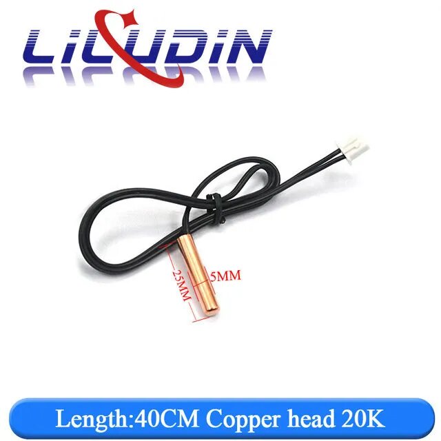 Датчик температуры для кондиционера Liludin Air Conditioning Temperature Sensor Copper head 20K