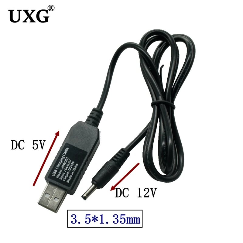 UXG USB-DC кабель 3.5*1.35 мм, 5V-12V