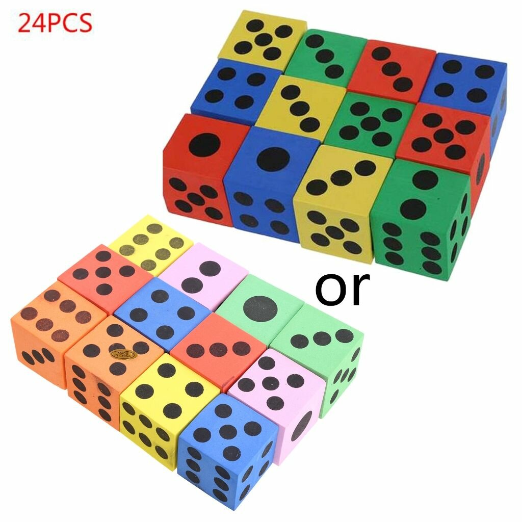 Детские развивающие игрушки шестигранные маленькие кубики набор