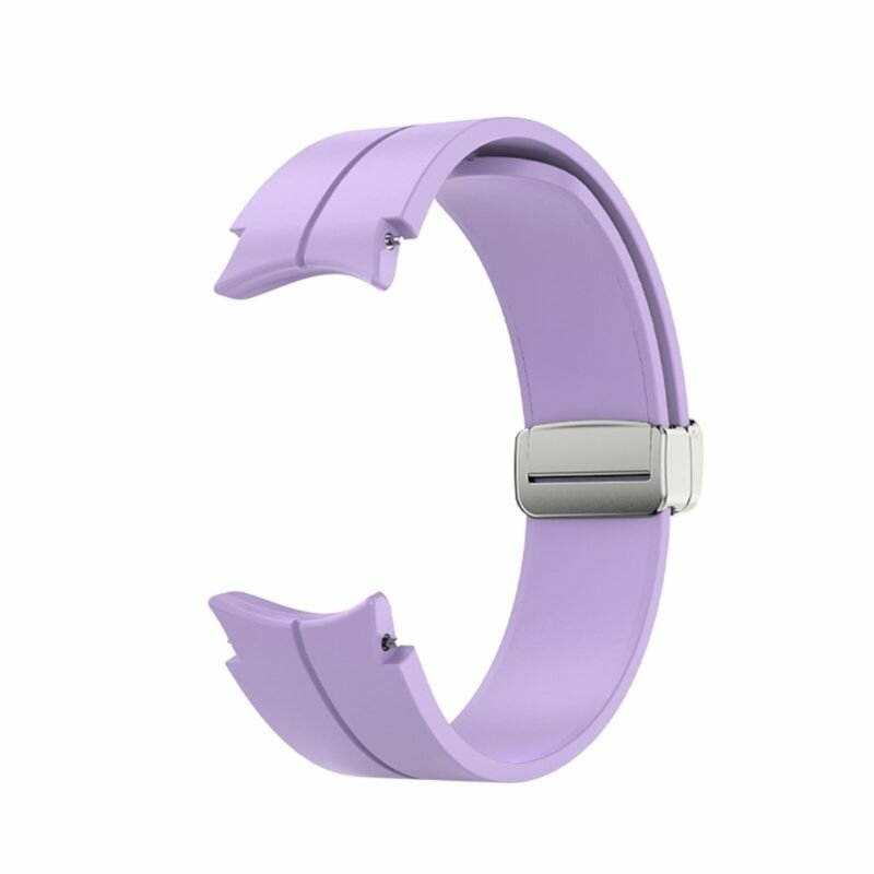 Силиконовые часы watch 5 pro watch с серебряной пряжкой-официальный фиолетовый-женские