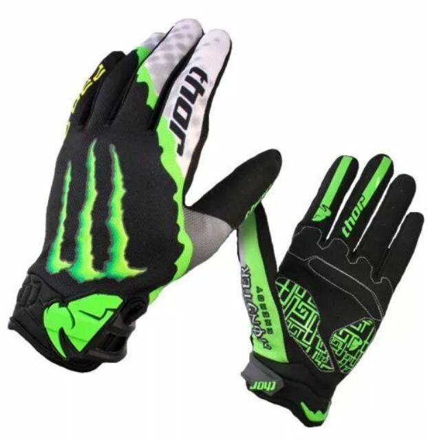 Перчатки для мотоцикла, питбайка (мотоперчатки) Thor Monster размер L