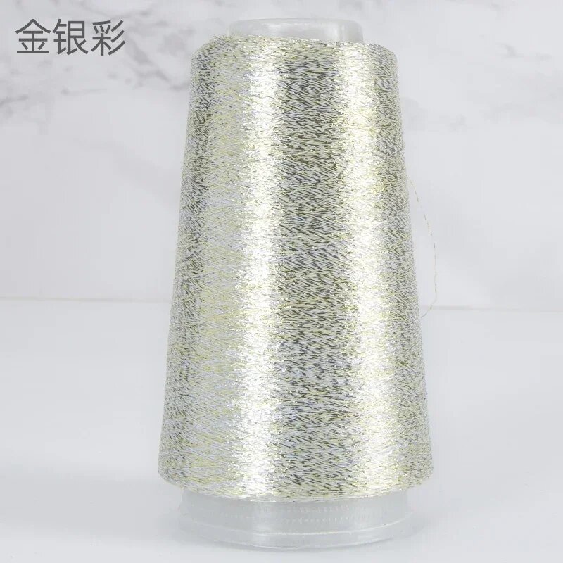 Серебряная металлизированная пряжа Siyue Golden Thread 75