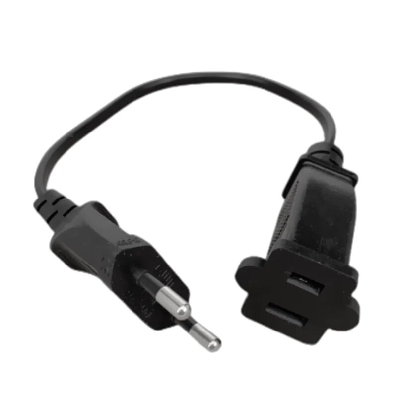 Европейский вилка Schuko CEE7/16 к американской розетке адаптер, 30 см