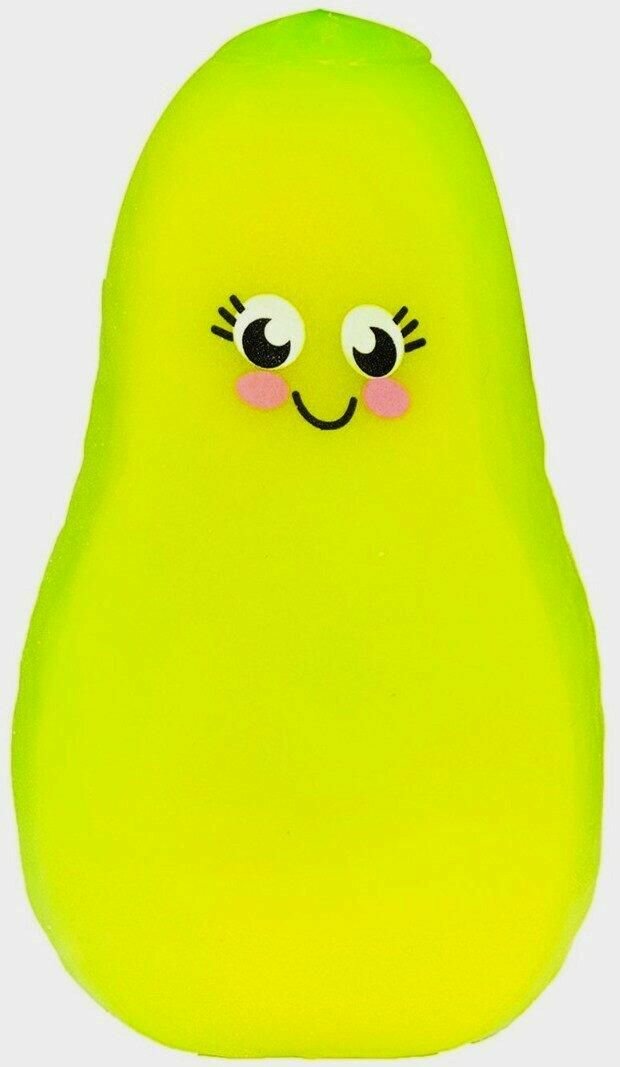 Игрушка-антистресс HTI "Скромная груша", сквиш со специальным песком внутри