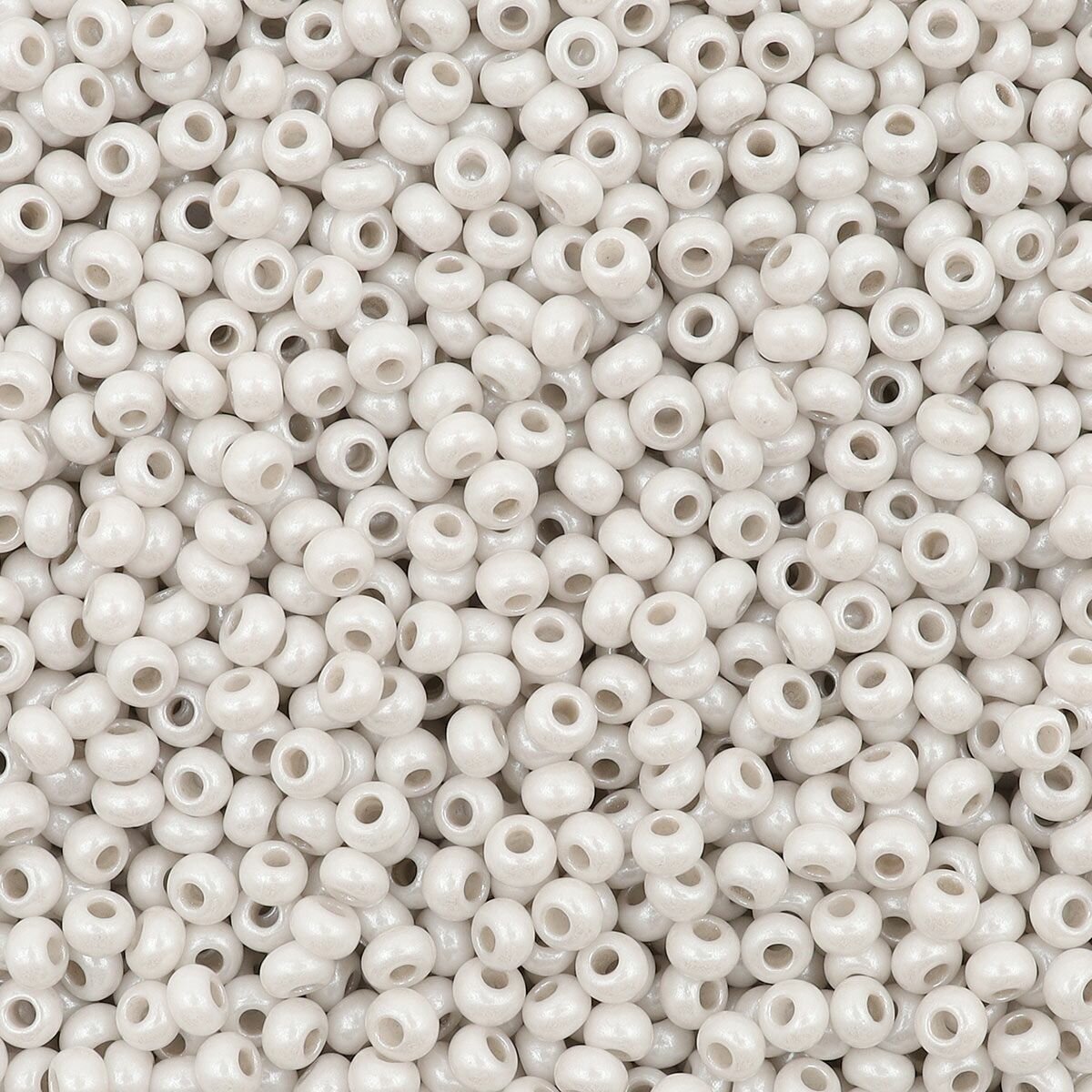 (16249) Бисер жемчужный 10/0, круг. отв, 50г, Preciosa
