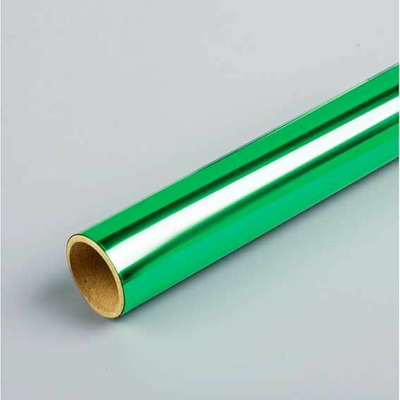 Самоклеящаяся пленка deVENTE металлизированная 45х100 см, светло-зеленая, в рулоне (8117308)