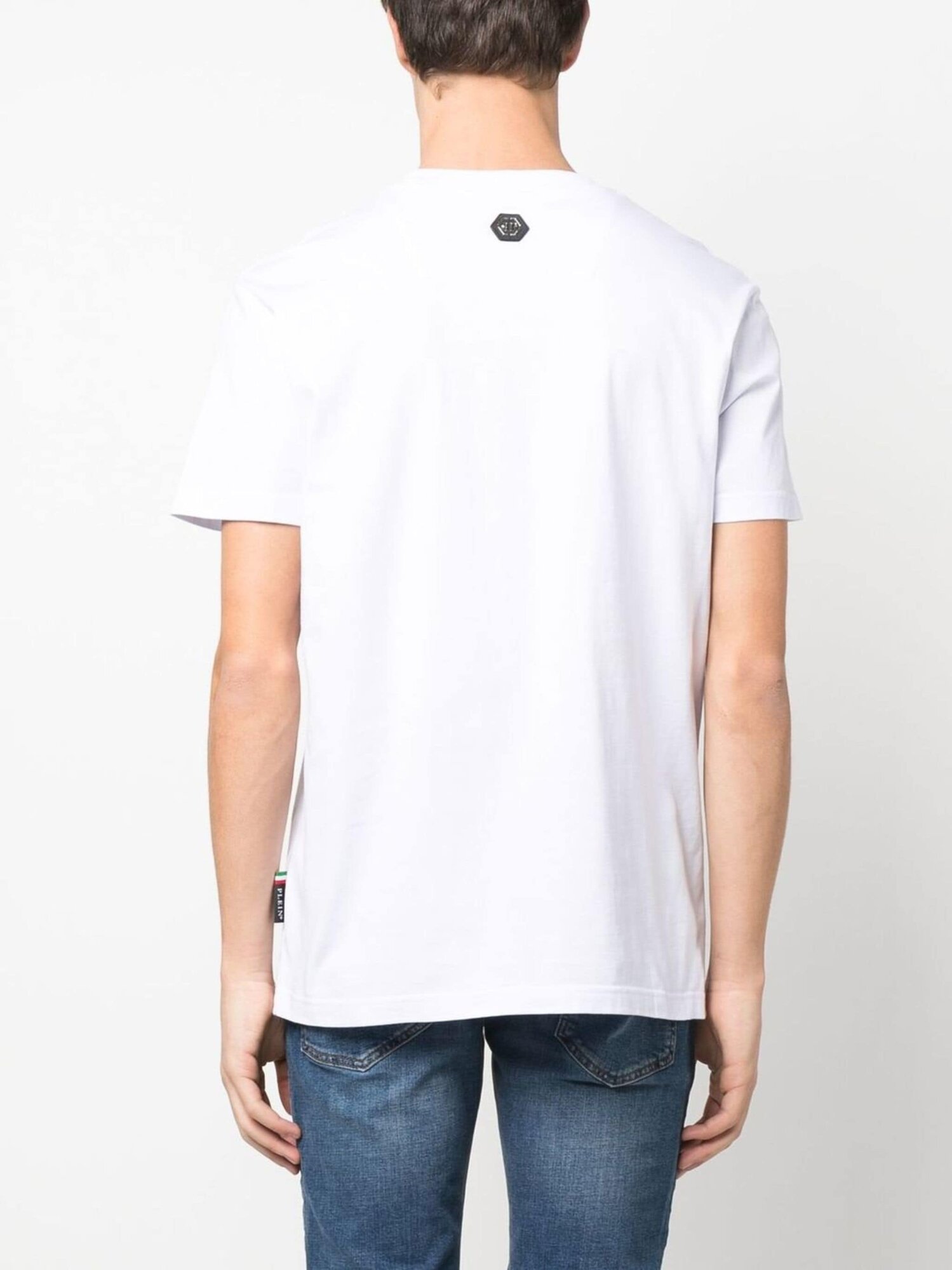 Футболка PHILIPP PLEIN Gothic Plein, размер 52, white — фото 1