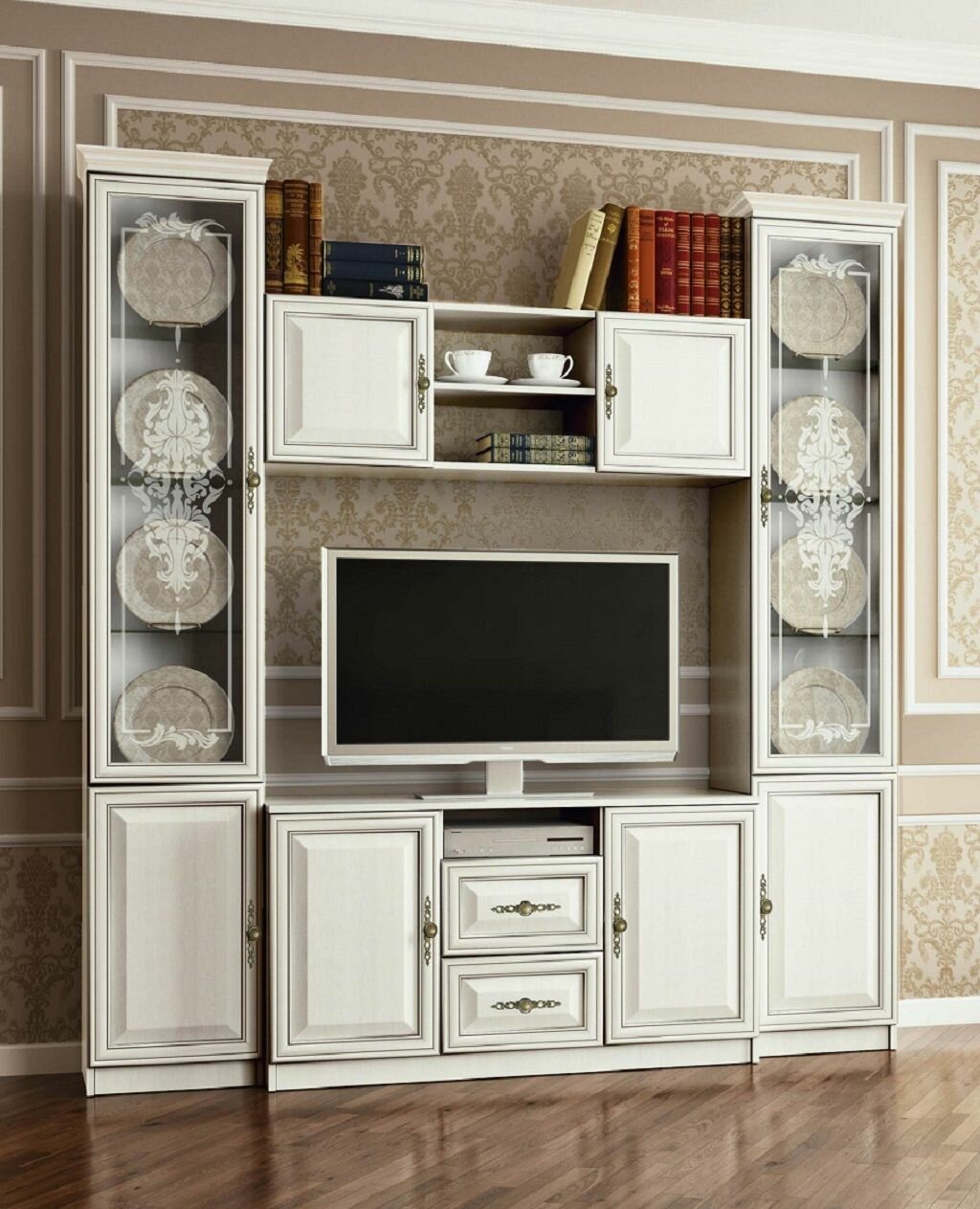 Стенка Габриэлла 06.87 200х43х214 см