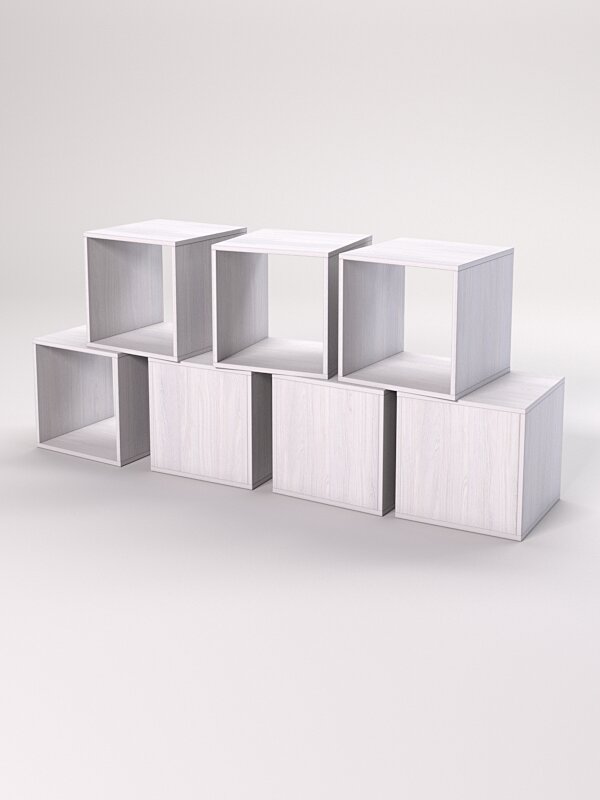 Комплект демонстрационных кубов №10, Ясень Анкор. Производитель товара - компания Westcom.