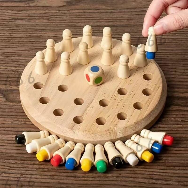 Настольная игра Мемори шахматы для тренировки памяти, Обучающая игра, Шахматы