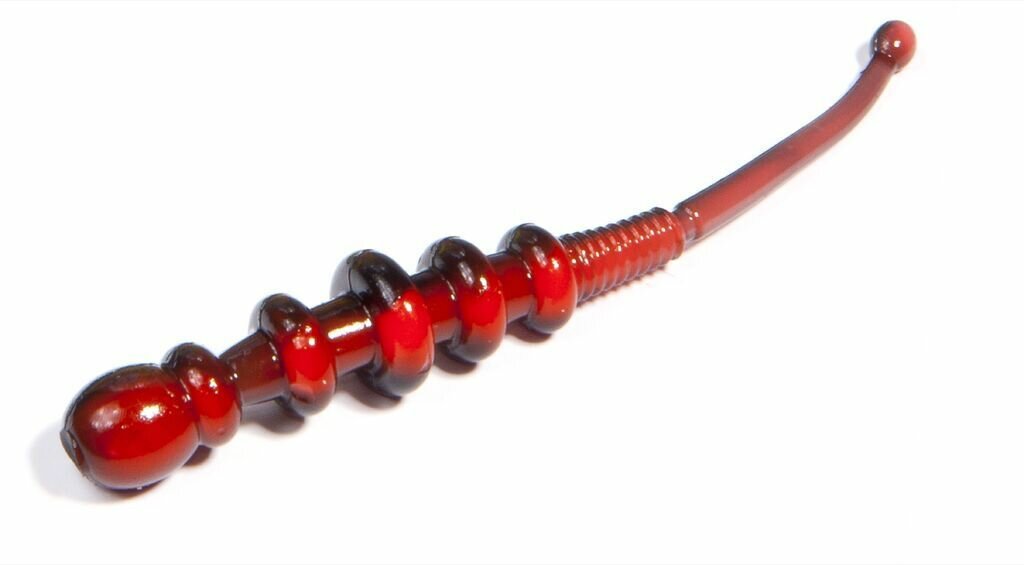 Слаги съедобные искусственные Lucky John Pro Series TIPSY WORM 2,3in (05.84)/T72 12шт.