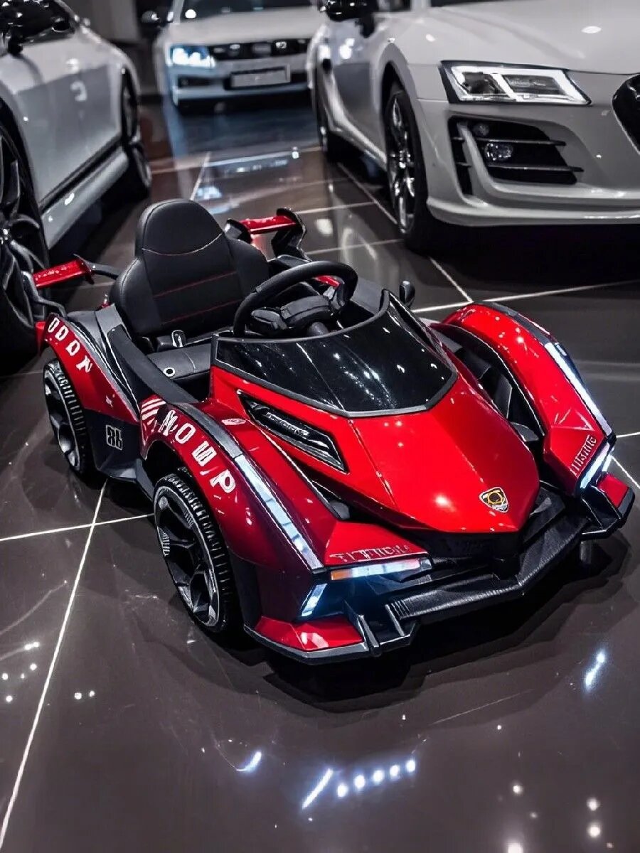 Детский электромобиль ; лошадка-качалка с дистанционным управлением Bluetooth;12V