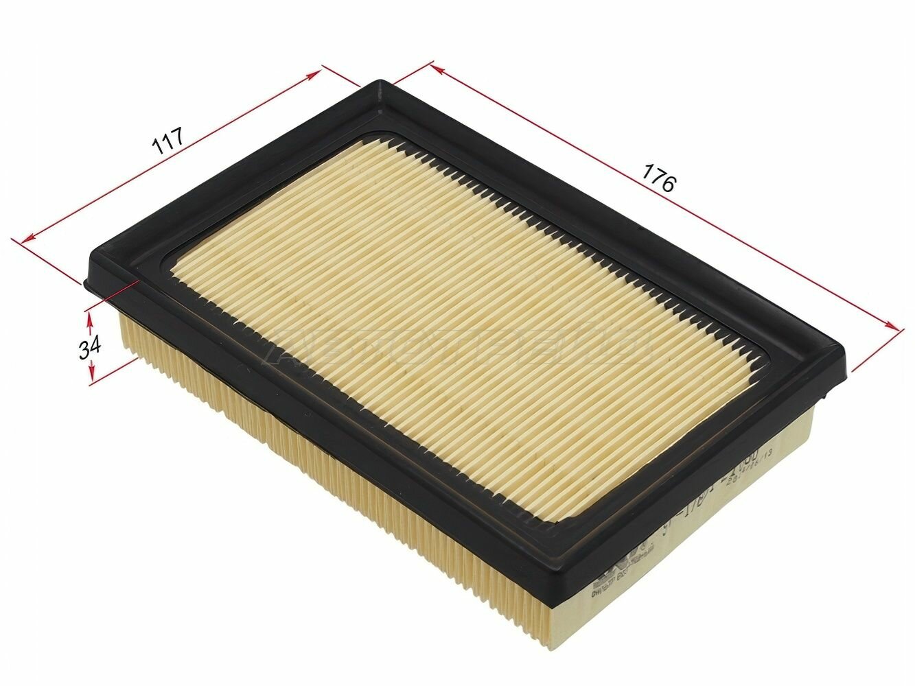 Фильтр воздушный для Тойота Аурис Королла, Туринг, Приус арт ST1780121060 SAT