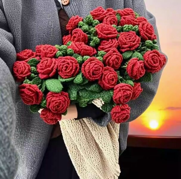 Плед букет