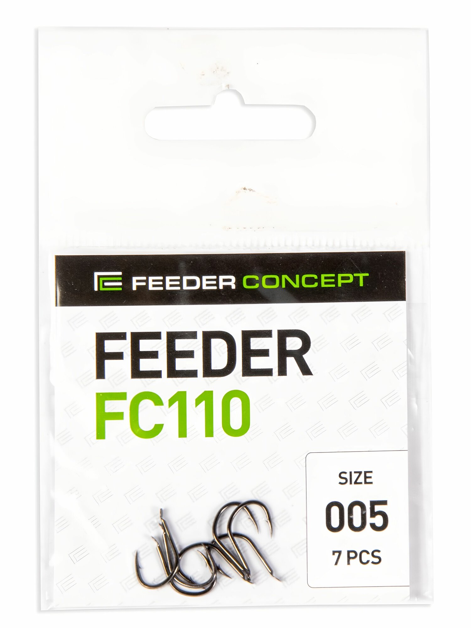 Крючки FeederConcept FEEDER FC110, разм. 5, одинарные , 7шт.