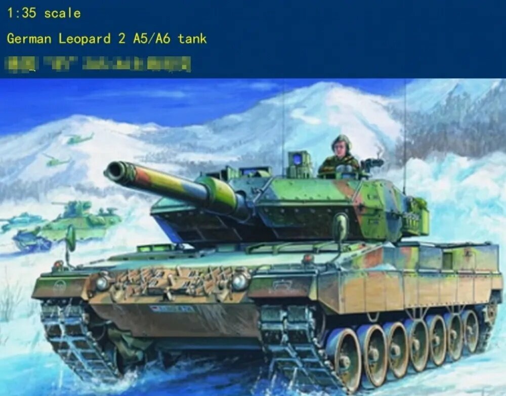 Hobbyboss 1/35 82402 Hемецкий Leopard 2 A5/A6 сборная модель танка